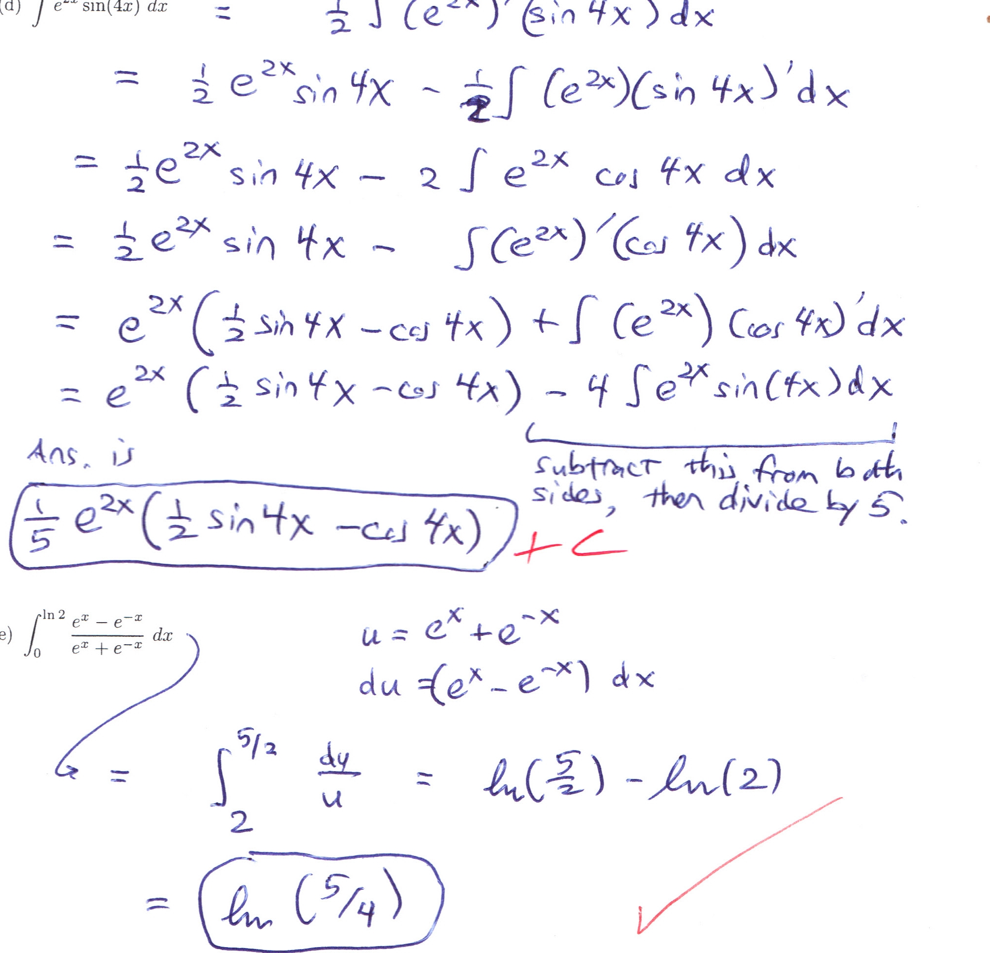 Dr. Schechter's Calculus Classes, Spring 2011